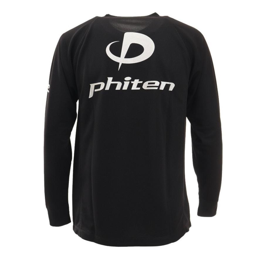 (ファイテン)ファイテンロゴ長袖Tシャツ バレーボール Tシャツ 3121JG4410 BK S3,850円