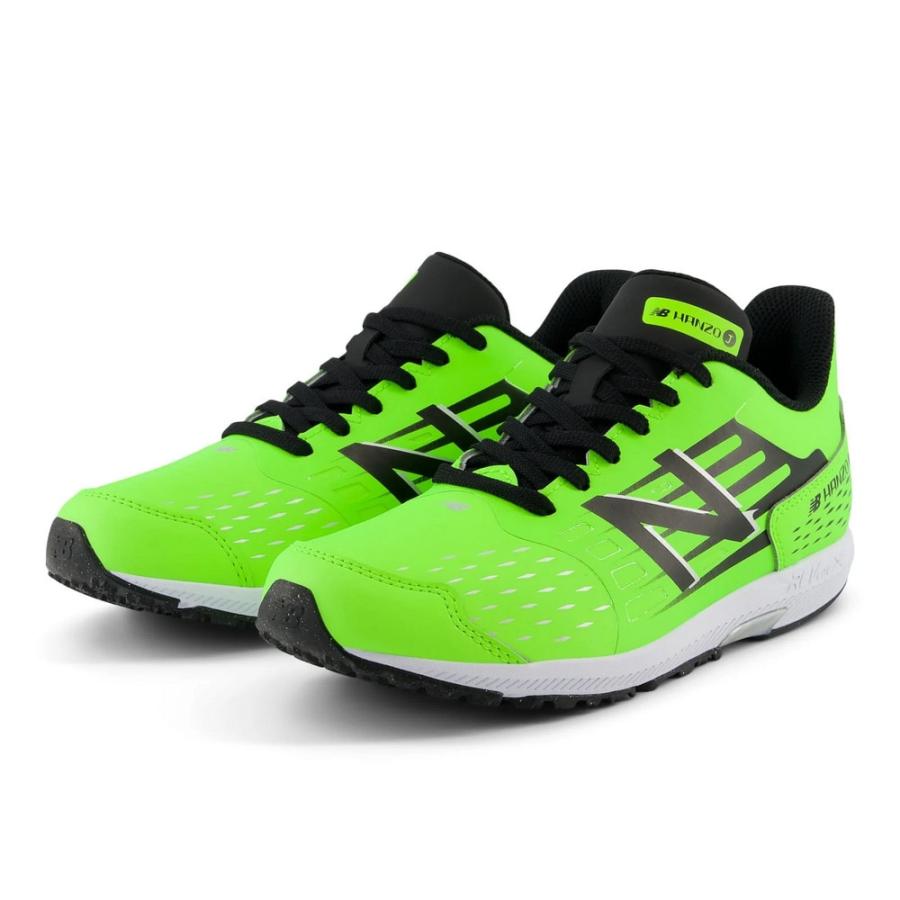 KAANAS New Balance NB Hanzo J Synt hetic Lace シューズ JRレーシング YPHNZSP1 ...