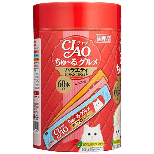 チャオ (CIAO) ちゅ~るグルメ バラエティ 60本 : ネクスト - 通販 - Yahoo!ショッピング