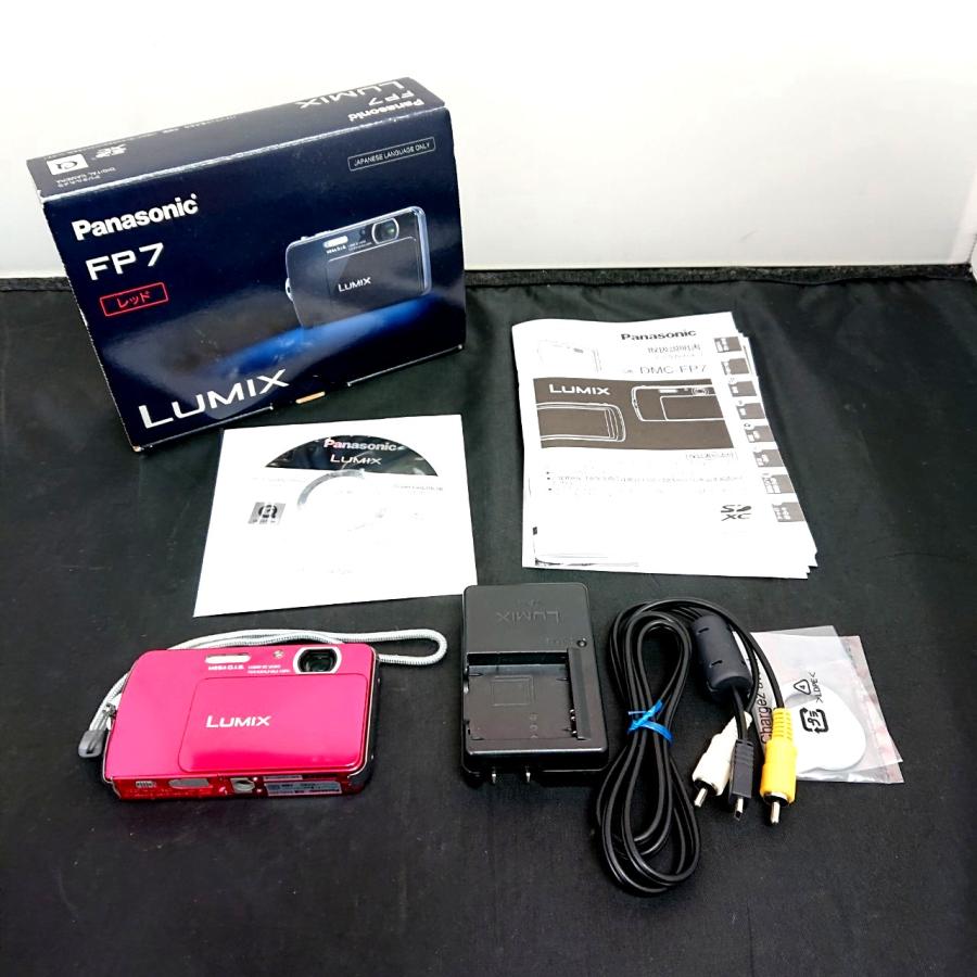 LUMIX 【送料無料】Panasonic デジタルカメラ DMC-FP7 1610万画素 デジカメ コンデジ /SP : リサイクルショップ ポセイドン - 通販 - Yahoo!ショッピング