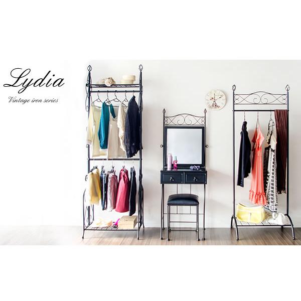 DS-HS3226N Lydia（リディア） ダブルハンガーラック BK/WH :hr-15-m932-071936:Next-Life-Style-NAGANO - 通販 - Yahoo ...