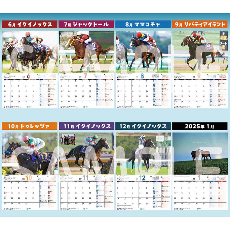JRAカレンダー2024 優駿手帳セット ( jraカレンダー2024 優駿手帳2024 2点セット ) 2023年GI競走のハイライトシーン掲載 : jra-002 : Next Stage ...