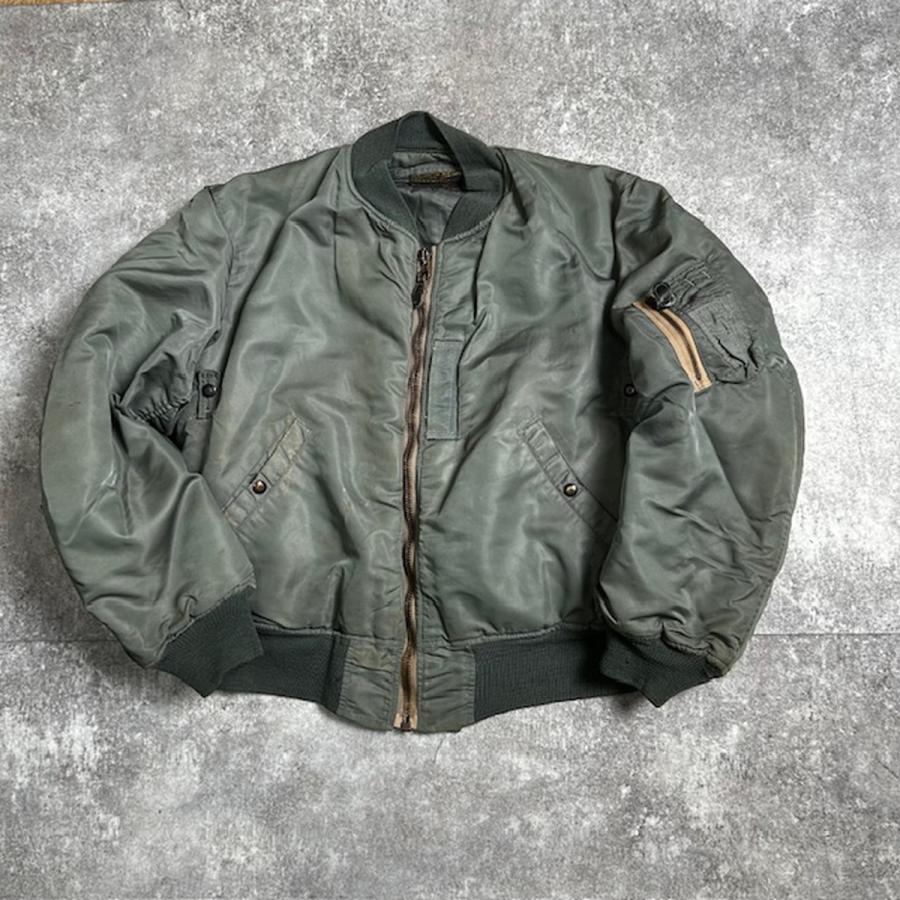 【men572K】 50's USAF MA-1 フライトジャケット MIL-J-8279A ROLEN SPORTS WEAR社 LARGE vintage ヴィンテージ AG : rc ...