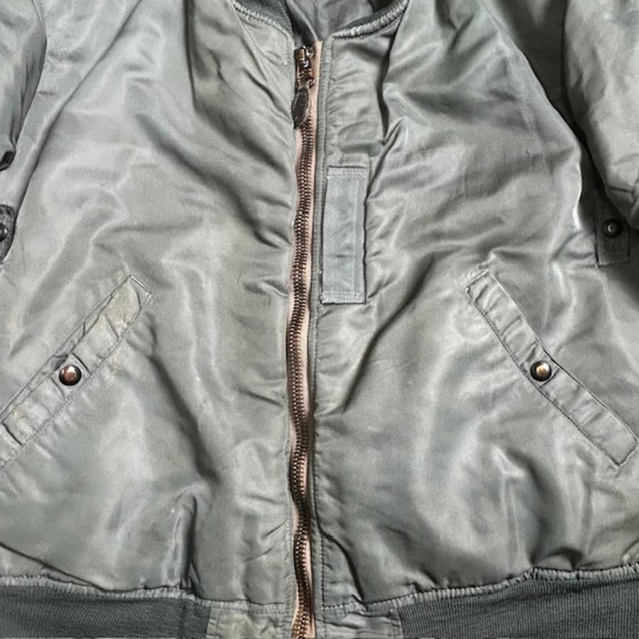 【men572K】 50's USAF MA-1 フライトジャケット MIL-J-8279A ROLEN SPORTS WEAR社 LARGE vintage ヴィンテージ AG : rc ...