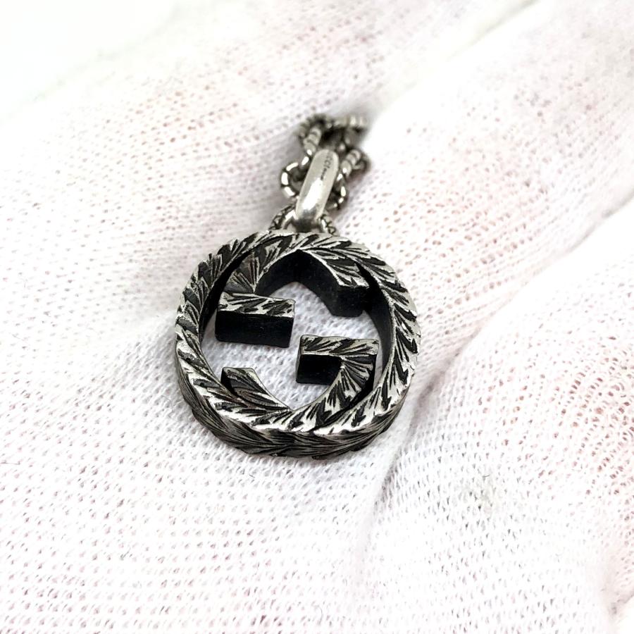 GUCCI グッチ 【4635D】 ネックレス 455307 J8400 0811 インターロッキングG 925 SVシルバー アクセサリー レディース : NEXT51三国ヶ丘店 - 通販 ...