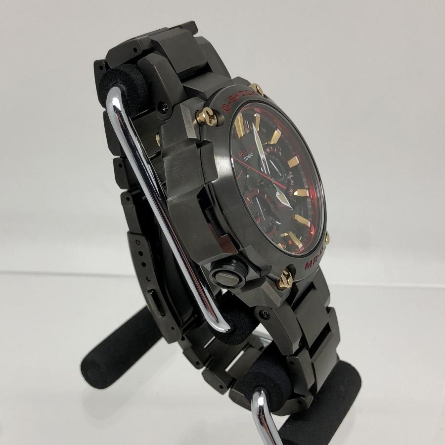 G-SHOCK ジーショック CASIO カシオ 腕時計 MRG-B2000B-1A4JR MR-G 赤備え 電波ソーラー アナログ ブラック レッド メンズ 【ITNPIMNVTDEE ...