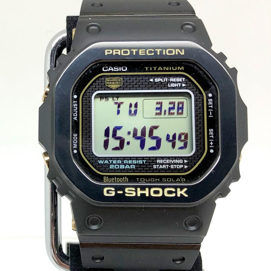 G-SHOCK ジーショック CASIO カシオ 腕時計 GMW-B5000TB-1JR ORIGIN 電波ソーラー デジタル チタン ...
