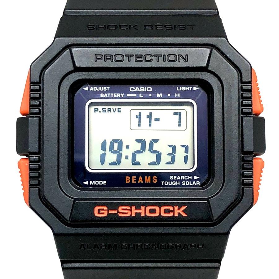 G-SHOCK ジーショック 【ITT3UMPMGU0G】 G-5500BE BEAMS ビームス創立30周年 別注モデル コラボ第3弾 タフソーラー 地球ロゴ 2007年2月発売 ...