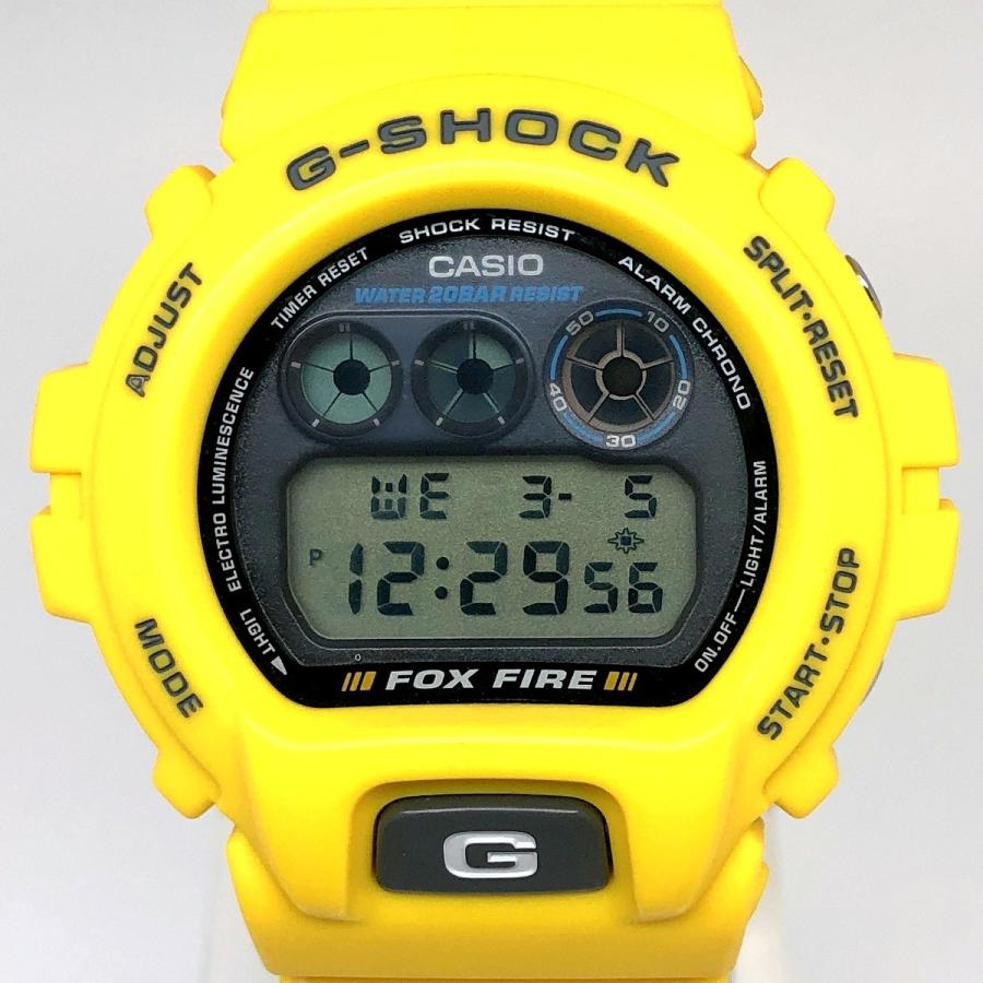 G-SHOCK ジーショック 【ITUMMXCVRGZ6】 DW-6900H-4 FOXFIRE フォックスファイア スラッシャーモデル イエロー 黄 1995年3月発売 : NEXT51 ...