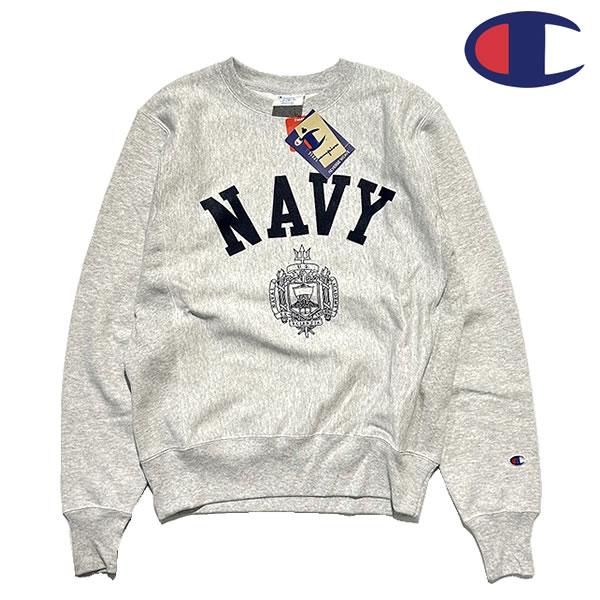 Champion Reverse Weave USNA Crew Neck Sweatshirt USNA チャンピオン リバースウィーブ スウェットシャツ【cs3050-gray ...