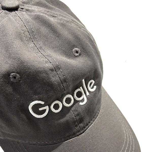 Google Gray Cotton Cap グーグル コットン ロゴキャップ【pwt-102-gray】 : ネクストアメリカンショップ - 通販 - Yahoo!ショッピング