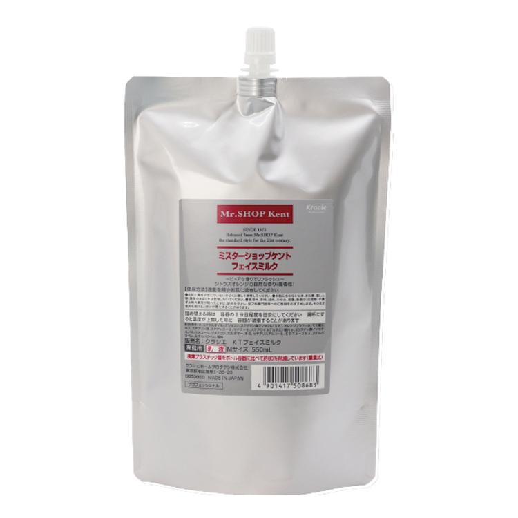 クラシエ ミスターショップケント フェイスミルク 550ml 詰め替え用