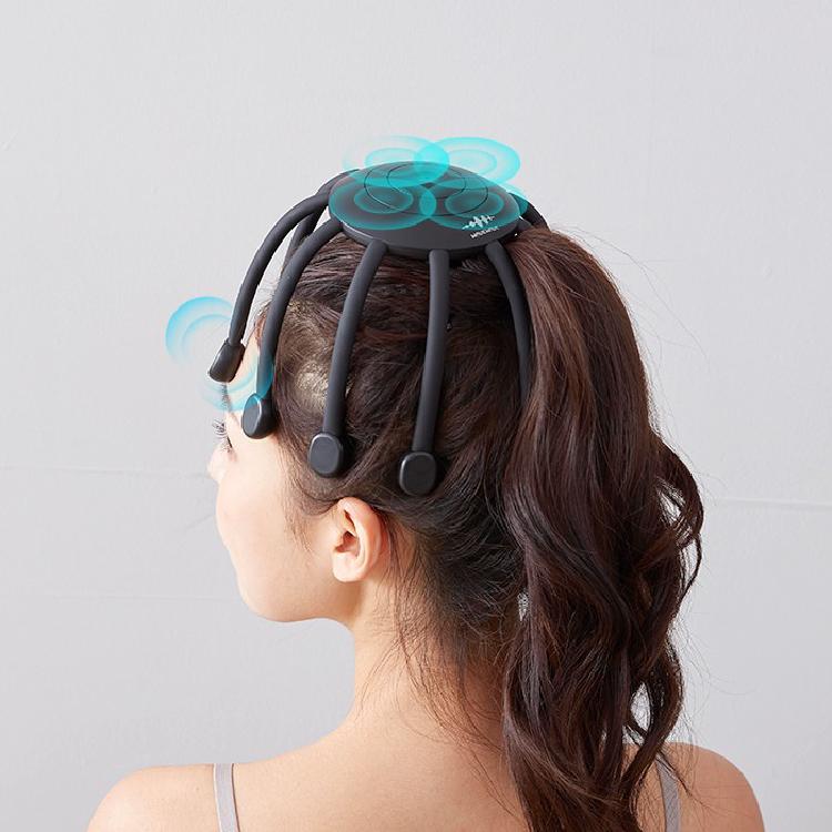 WAVEWAVE HEAD RELAX MONSTER ヘッドリラックスモンスターSP+ ヘッドスパ 自宅 頭皮 リラックス 電動 リトル ...