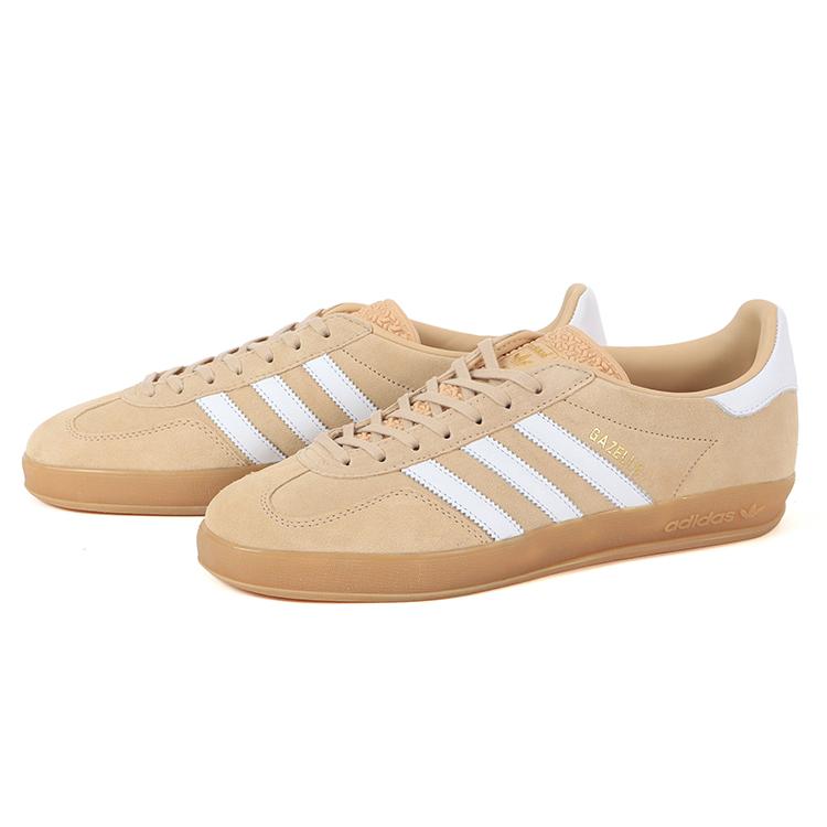 adidas Originals アディダス GAZELLE INDOOR W ガゼル インドア ウィメンズ IH5482 ベージュ/ホワイト ...
