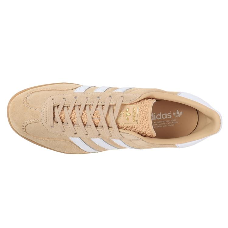 adidas Originals アディダス GAZELLE INDOOR W ガゼル インドア ウィメンズ IH5482 ベージュ/ホワイト ...