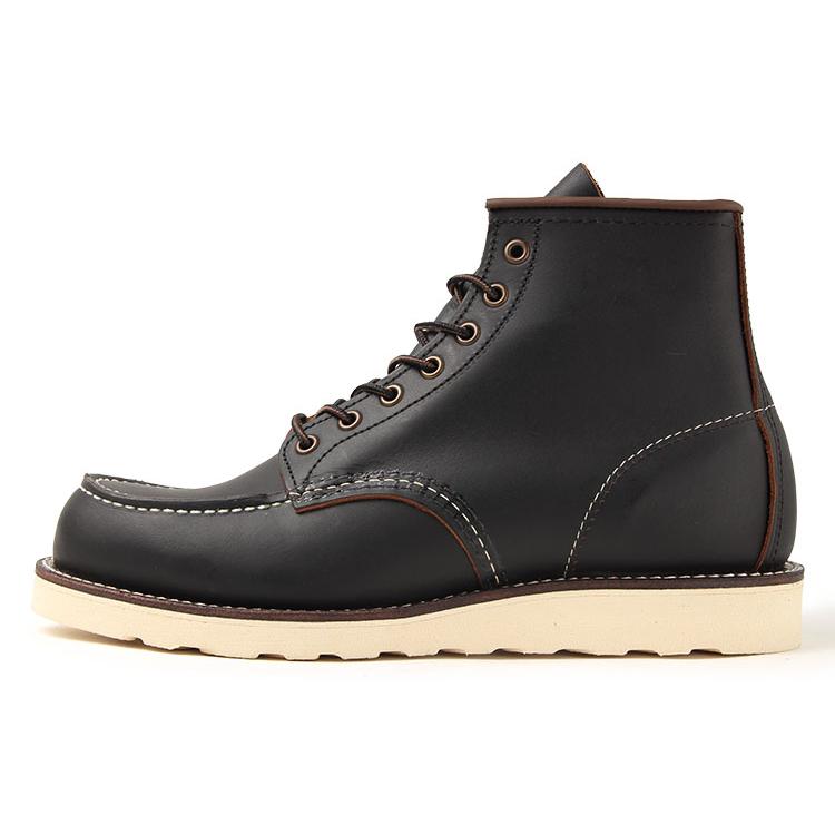 RED WING SHOES Red Wing レッドウィング 6inch CLASSIC MOC 6インチ クラシックモック 8849 ブラック 国内正規品 : NEXT FOCUS ...