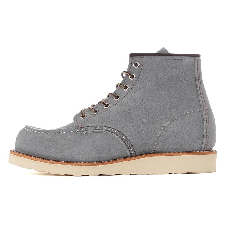 RED WING SHOES Red Wing レッドウィング 6inch CLASSIC MOC 6インチ クラシックモック 8800 ダスティブルー 国内正規品 : NEXT FOCUS ...