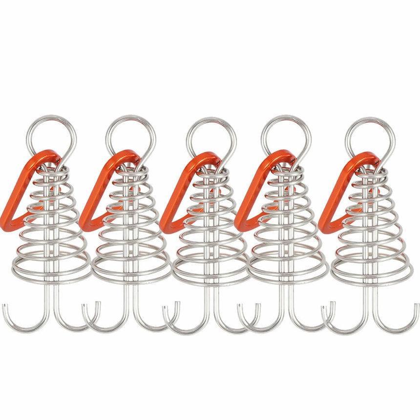 25個セット ウッドデッキ用ペグ テントペグ ウッド デッキ ペグ アンカー ペグ フック 金具 留め具 キャンプ テント 留め具 軽量 簡単設置 5-TENTOME : m-kh0924 ...