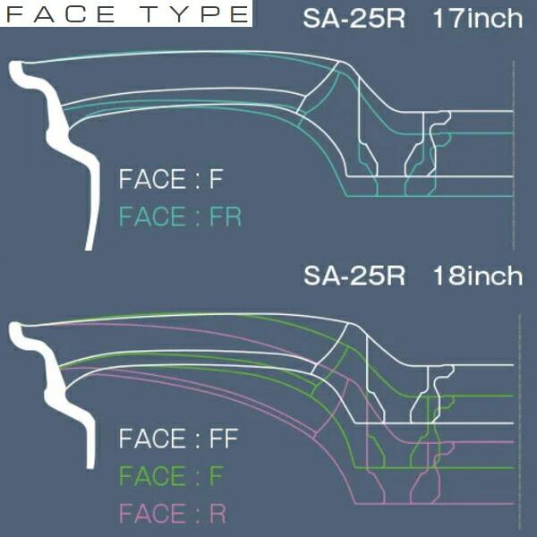 WEDS WedsSport SA-25R プラチナシルバーブラック 1本価格 6.5J-16インチ 4穴/PCD100+38 ハブ径:65φ 座面形状:M12 60°テーパー座専用 ...