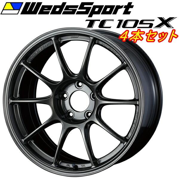 WEDS ウェッズスポーツ TC105X ホイール4本 EJチタン 9.5-18インチ 5穴/PCD100 インセット+45 : ネクストYahoo!ショッピング店 - 通販 - Yahoo ...