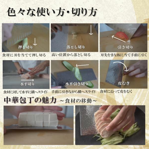 ANASTATICA アナスタティカ 中華包丁 切れ味 中華 和食 職人 手作り 高耐久 日本製 万能 包丁 高品質 非対称刃 水研ぎ 衛生的 女性 人間工学 : 0323-004028 ...