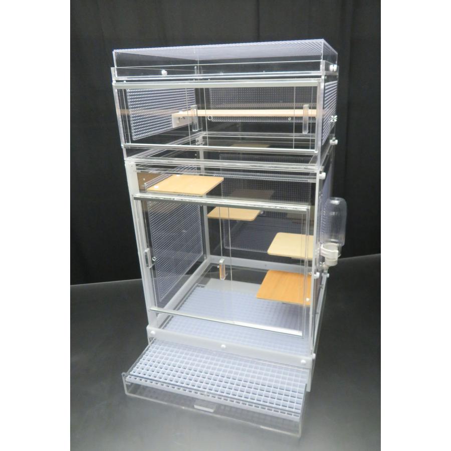 国産 フクロモモンガ ケージ 46×46×H80 3面パンチング 組立式 : アクリルケージ屋さん - 通販 - Yahoo!ショッピング