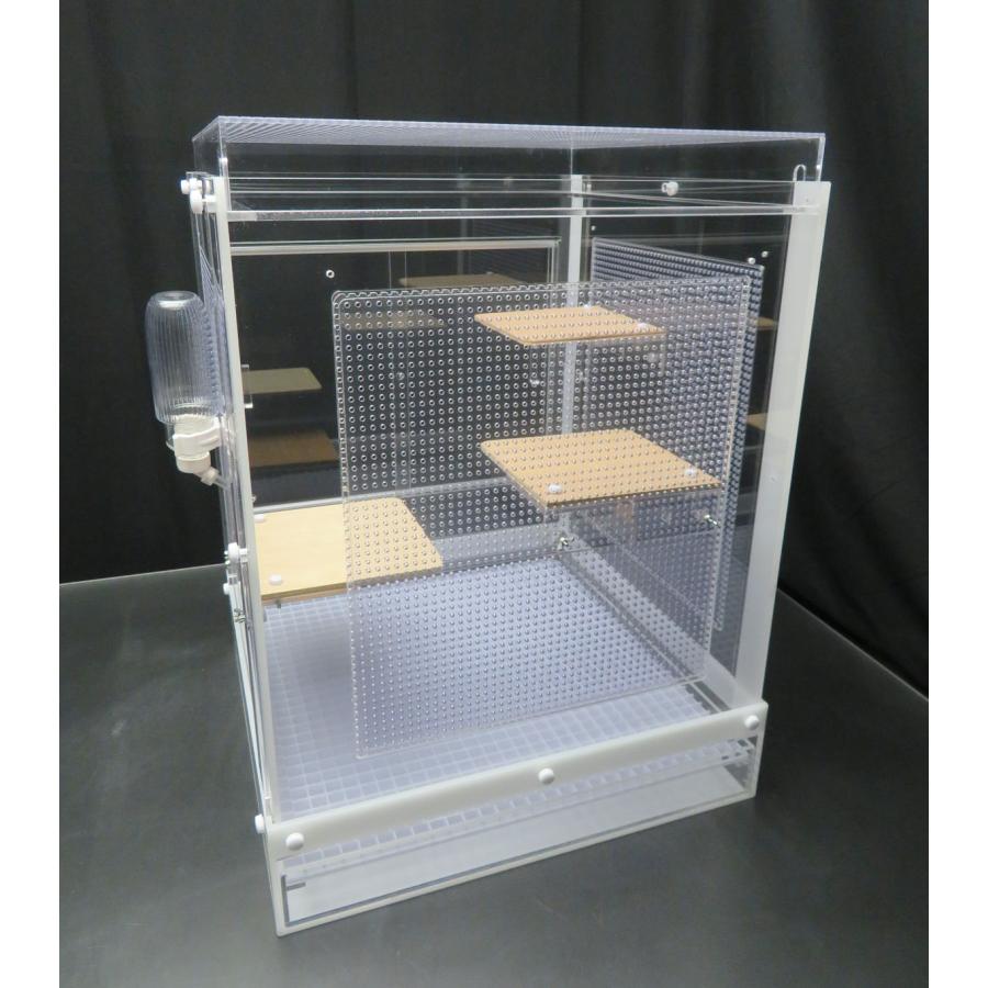 国産 フクロモモンガ ケージ 46×46×H80 3面パンチング 組立式 : アクリルケージ屋さん - 通販 - Yahoo!ショッピング