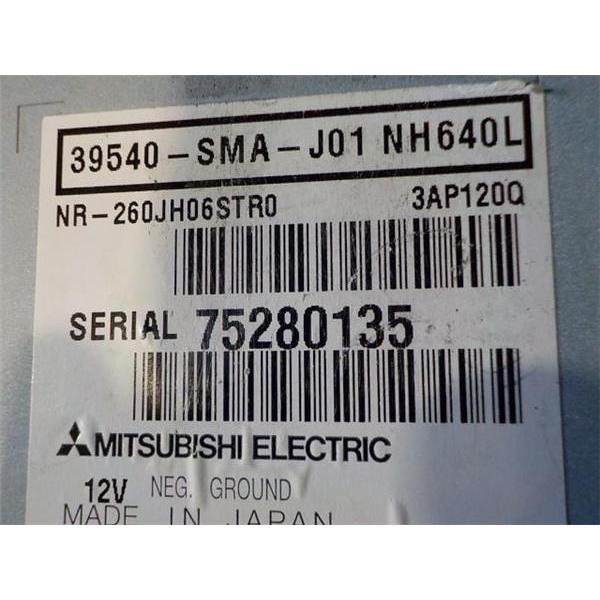 ホンダ 純正 ストリーム 《 RN6 》 カーナビゲーション 39540-SMA-J01 P11600-17010104 : NGPパーツ王ヤフーショッピング店 - 通販 - Yahoo!ショッピング