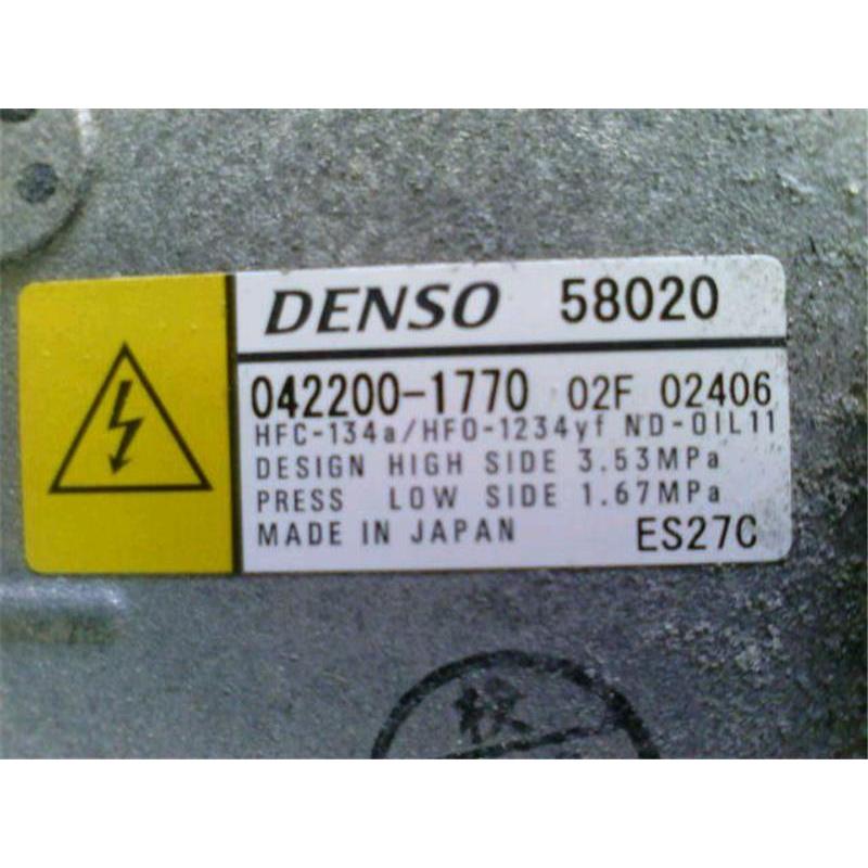 トヨタ 純正 アルファード 《 AYH30W 》 エアコンコンプレッサー - P21600-23008051 : NGPパーツ王ヤフーショッピング店 - 通販 - Yahoo!ショッピング