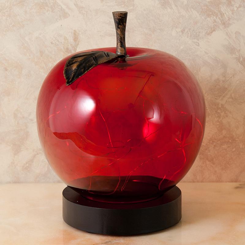 置き照明 インテリアランプ 卓上ランタン りんご Loire ロワール LED ランタン アップル シャビーシック フレンチアンティーク調 : nic-nac Yahoo!ショッピング店 ...