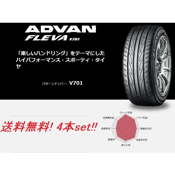 ADVAN 225/35R18 87W XL フレバ V701 ヨコハマ スポーツタイヤ (メーカー取り寄せ商品) 4本セット : ナイス24 - 通販 - Yahoo!ショッピング
