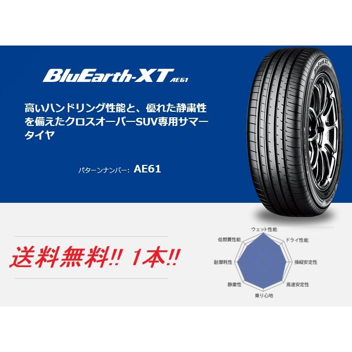 BluEarth 225/55R17 97W ブルーアース(BluEarth)XT AE61 ヨコハマ SUV用タイヤ(メーカー取り寄せ商品 ...