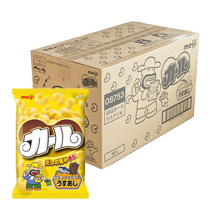ケース販売 カール うすあじ 68g×10個 明治 : 4902777010304-10 : ナイスドラッグ Yahoo!店 - 通販 - Yahoo!ショッピング