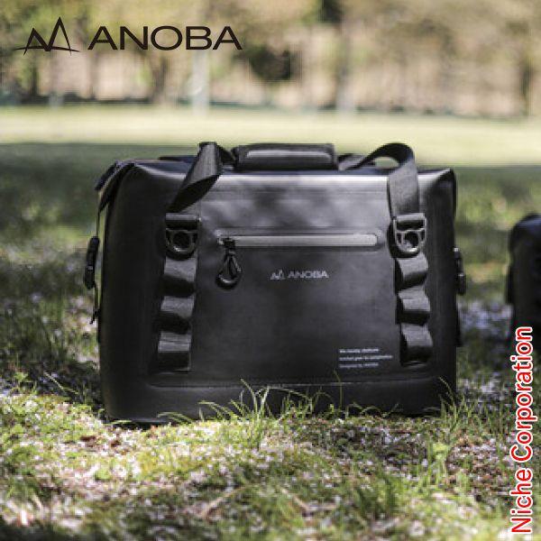ANOBA ( アノバ ) ブリザードソフトクーラー 25L ブラック AN029 ソフトクーラーボックス キャンプ クーラーバッグ 保冷 防水 : ニッチ・エクスプレス - 通販 ...