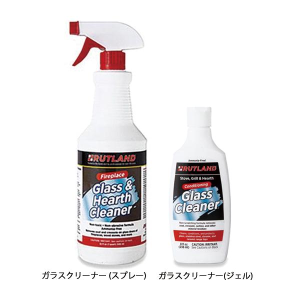 ルトランド ( RUTLAND ) ガラスクリーナー ジェル ＆ スプレー セット R84 R82 薪ストーブ 暖炉 掃除 ガラス クリーナー 汚れ 窓 煤 : rtl0-nset ...