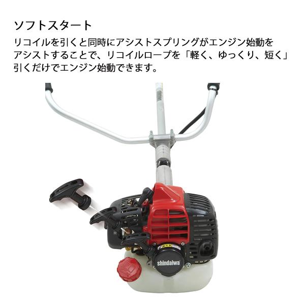 新ダイワ 刈払機 山林用 ジュラルミンモデル ループハンドル ロングパイプ仕様 組立済み RM3025-PTD15 試運転済 始動稼働確認済 草刈り機 : ニッチ・エクスプレス - 通販 ...