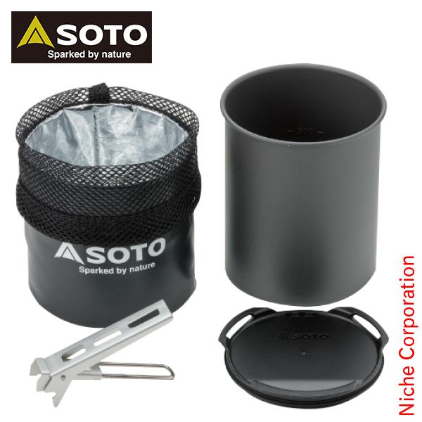 SOTO ソト クッカー サーモライト SOD-522 アウトドア コッヘル 鍋 : ニッチ・エクスプレス - 通販 - Yahoo!ショッピング