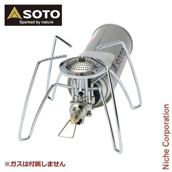 SOTO ソト レギュレーターストーブ ST-310 新富士バーナー ST310 バーナー キャンプ アウトドア ストーブ ガス CB CB缶 カセットガス カセットボンベ : ニッチ ...