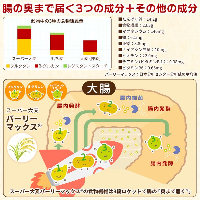 NICHIGA スーパー大麦 バーリーマックス ロースト 900g 腸の奥まで届く天然食物繊維 そのまま美味しい NICHIGA(ニチガ) TK0 : NICHIGA(ニチガ)Yahoo!店 ...