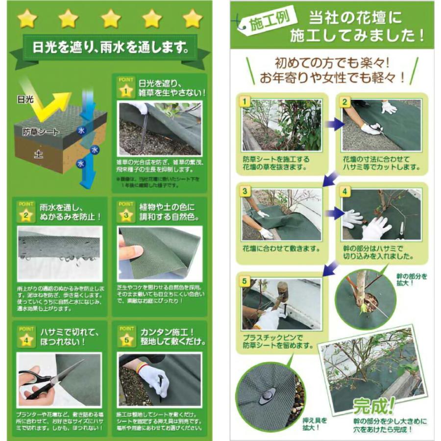 日本マタイ 防草職人 不織布 10年 200cm 2m 30m 2×30m HC16006 防草シート 除草シート 雑草シート 防草 除草 雑草抑制 雑草対策 田んぼ 畑 庭 草刈り 送料無料 ...