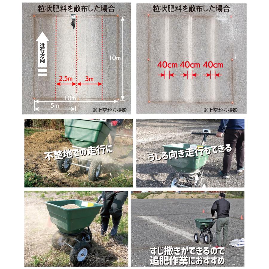 KAZ 和コーポレーション 電動散布機 撒きざんまい KT-603ELV 3輪 散布機 肥料散布機 肥料 種 灰 除草剤 顆粒 粉 油かす ようりん 鶏ふん 畑 農業 : 20000549 ...