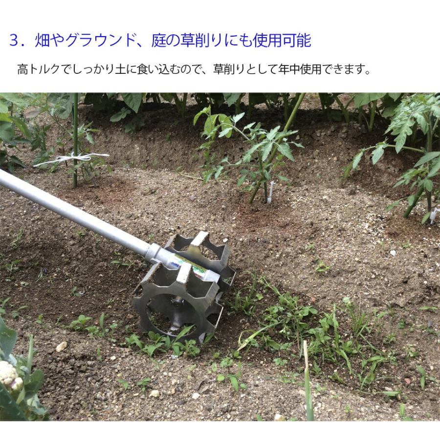 IDEC IDECH アイデック 水草取りまー 刈払機アタッチメント 雑草対策 雑草抑制 水田除草 畑 庭 グラウンド 株間 条間 草削り ツインローター AMT-AJ1505T : 農・園芸 ...