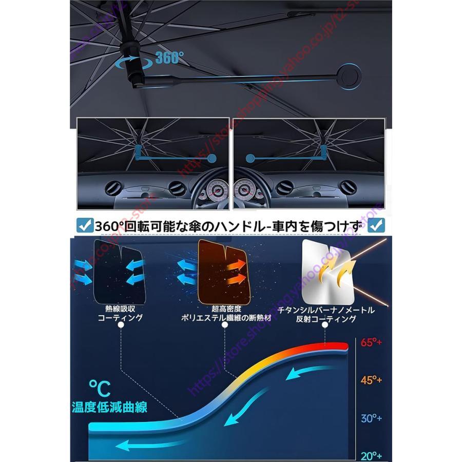 ステップワゴン RP系 RP1/RP2/RP3/RP4/RP5型 5代目RP6/RP7/RP8型（2022年5月-現行） フロントサンシェード傘型 : nico-Be.shopヤフー店 ...