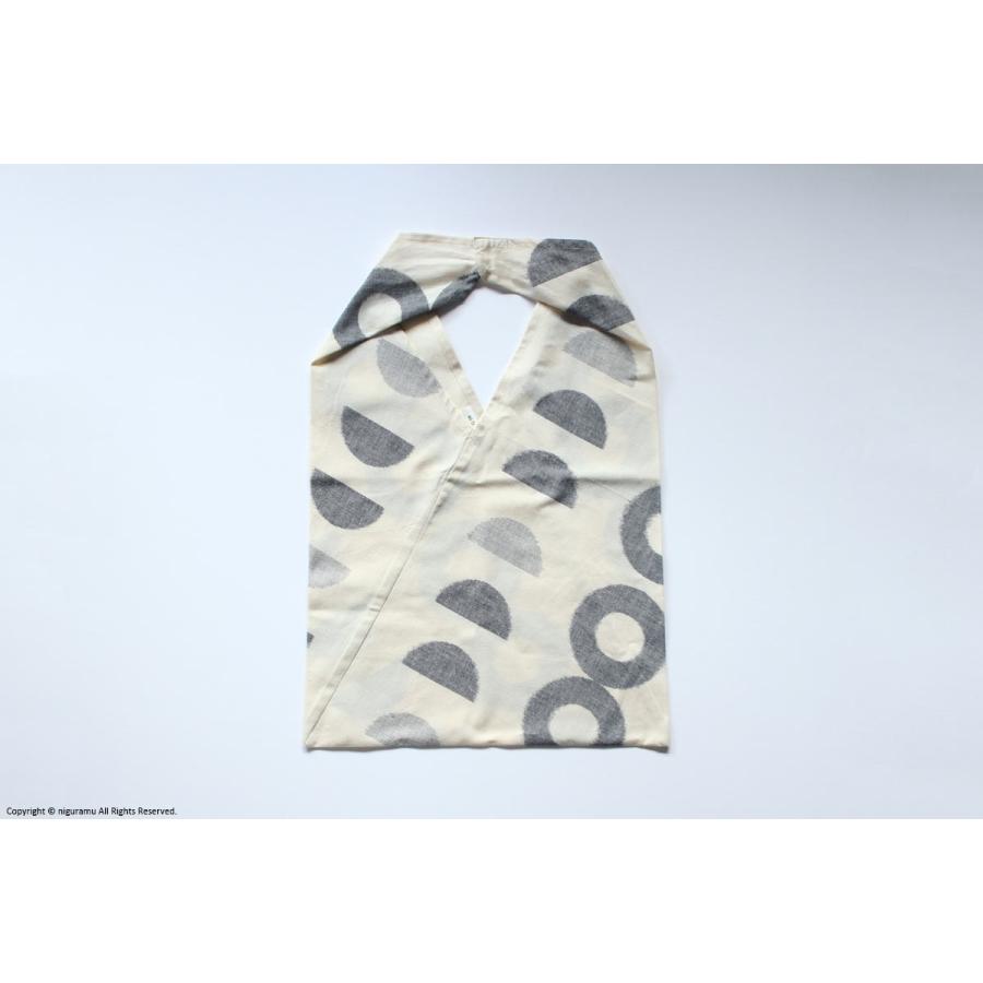 トライアングル トート（久留米がすり製バッグ） / アイボリー [46/D] : niguramu - 通販 - Yahoo!ショッピング