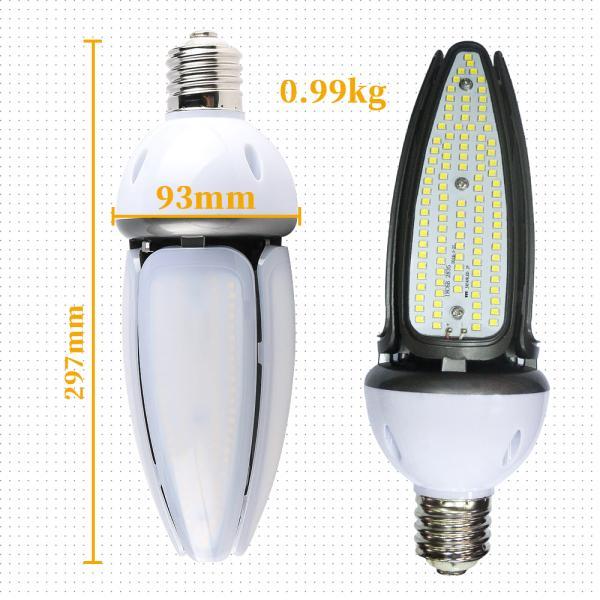 LEDコーンライト トウモロコシ型 60W 600W水銀灯 E39口金 LED水銀灯 IP65防水 高輝度 LED電球 12000LM コーン ...