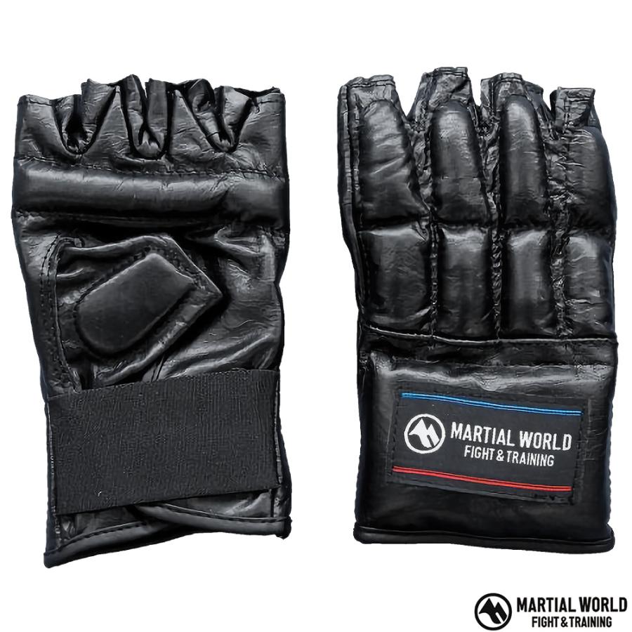 ナックル型フィンガーグローブ PG38【マーシャルワールド MARTIAL WORLD】ブラック・レッド・ホワイト・ブルー／S・L・XLサイズ ...
