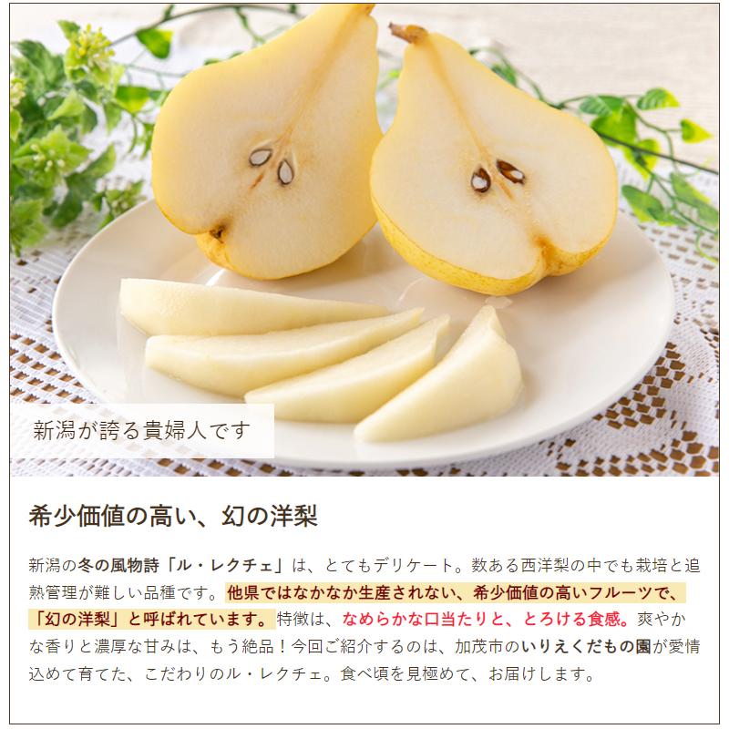 【贈答用】ル・レクチェ 4kg（9〜14玉）/いりえくだもの園/後払い決済不可/送料無料 お歳暮 : 直送計画 - 通販 - Yahoo!ショッピング