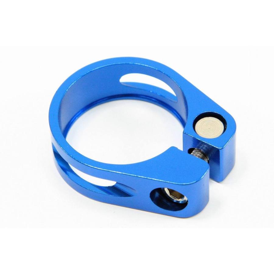 【即納】MicrOHERO 軽量20g アルミ合金 削り出し シートクランプ KL68 Φ31.8mm ブルー ステンレス製ボルト : 虹橋サイクリング - 通販 - Yahoo!ショッピング