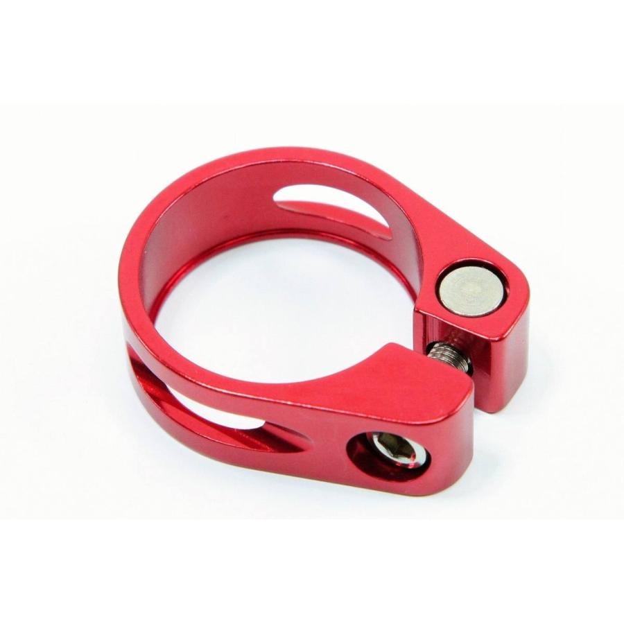 【即納】MicrOHERO 軽量20g アルミ合金 削り出し シートクランプ KL68 Φ31.8mm レッド ステンレス製ボルト : 虹橋サイクリング - 通販 - Yahoo!ショッピング