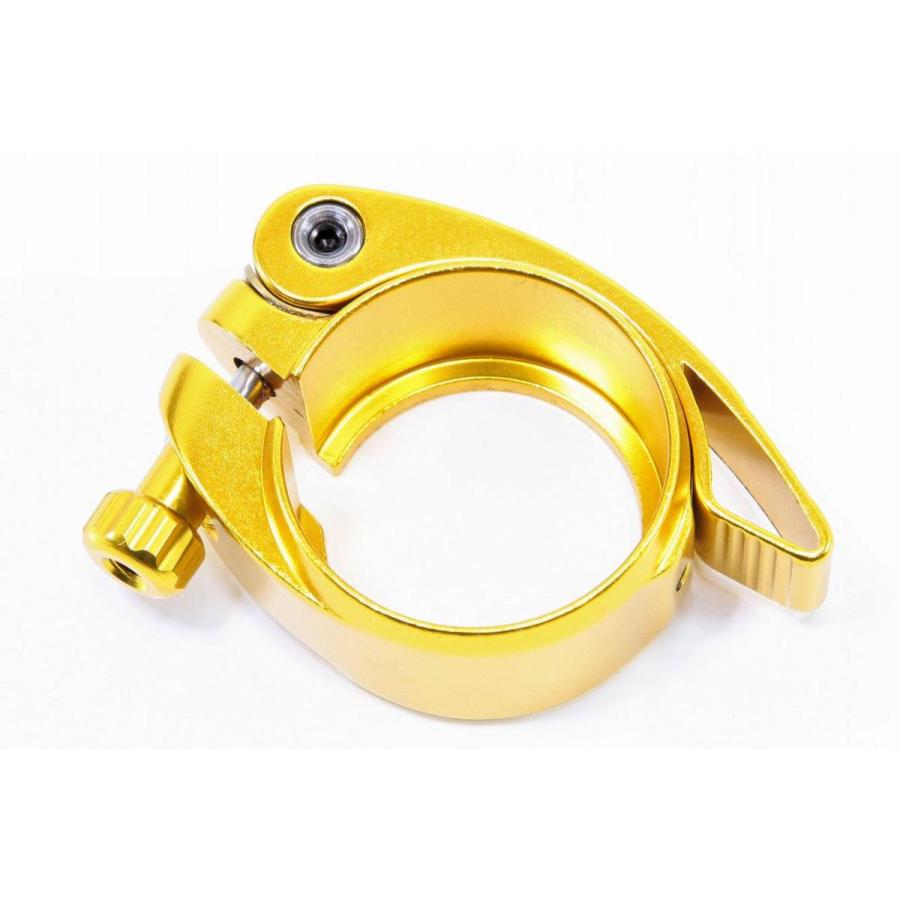 【即納】MicrOHERO 鍛造 アルミ合金 軽量63g シートクランプ Φ40.8mm SC-QR41 ゴールド★ダホン（DAHON） BD-1などに : 虹橋サイクル - 通販 ...